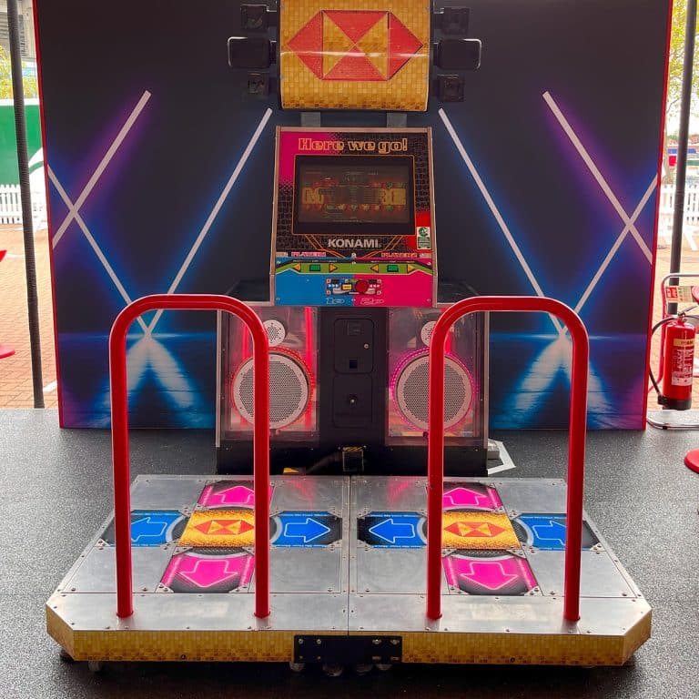 Dance Machine Hire from £595 per day | Arcade Direct