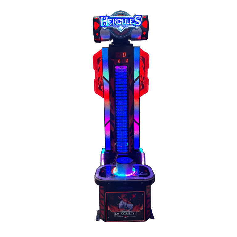Hercules High Striker Hammer Arcade Game - Arcade Direct